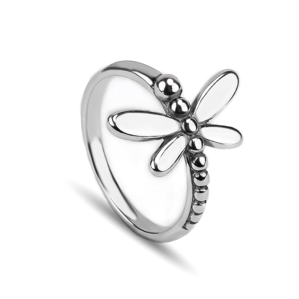 Dragonfly Ring | Silver Ring | Henryka Jewellery